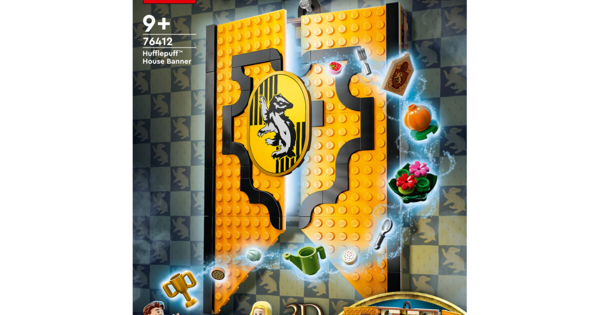 LEGO® Harry Potter 76412 huffelpuf huisbanner | Coppens Warenhuis