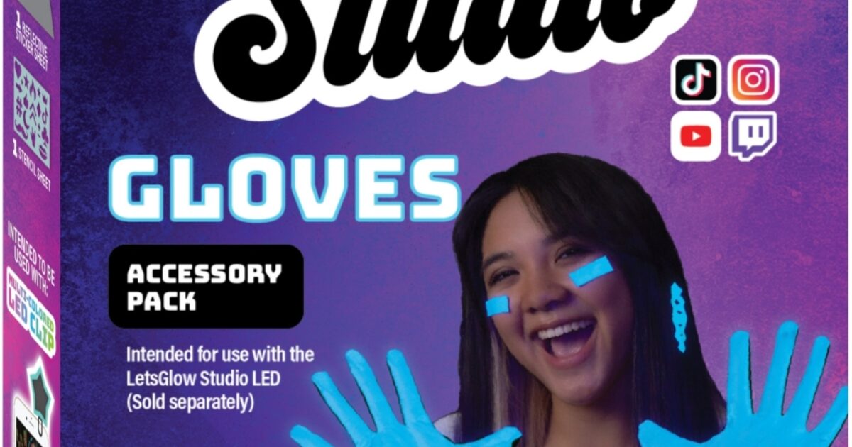 Let`s Glow Studio: Gloves Accessory Pack | Coppens Warenhuis