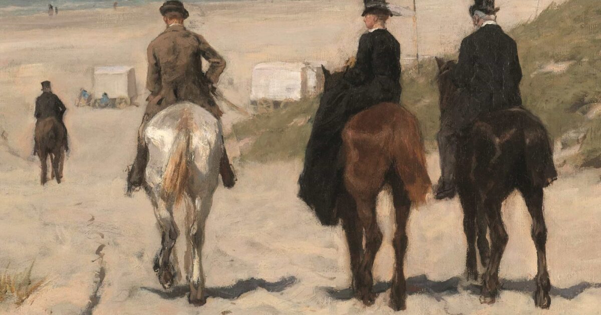 Madison Buiten schilderij Anton Mauve | Coppens Warenhuis