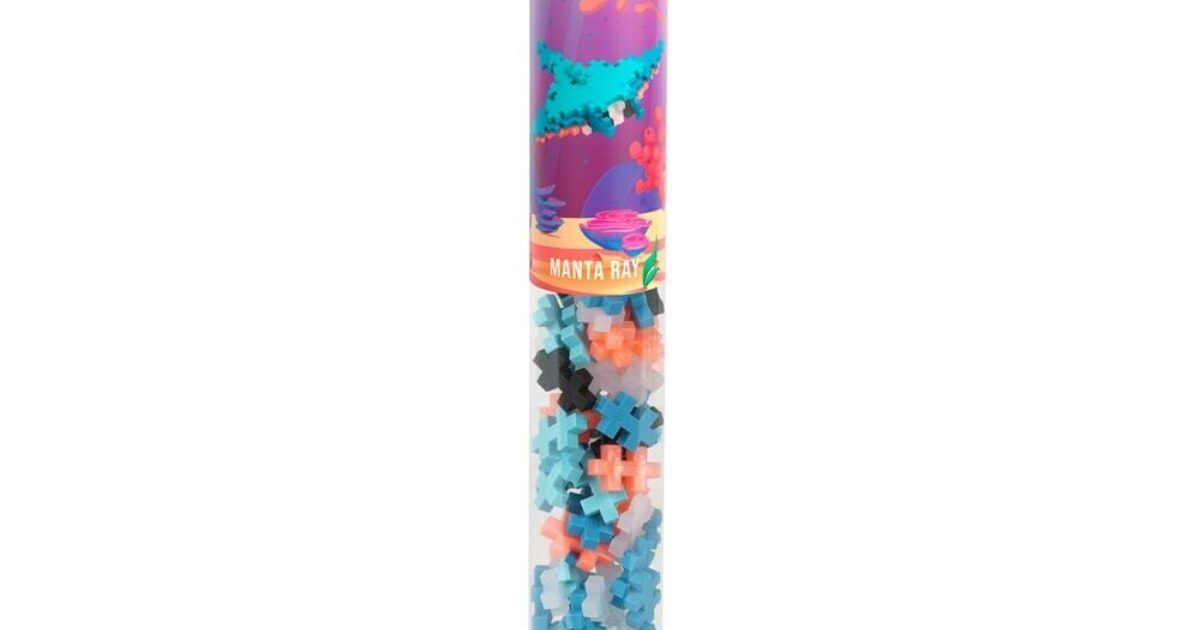Plus-Plus tube mantarog: 100 stuks (4326) | Coppens Warenhuis