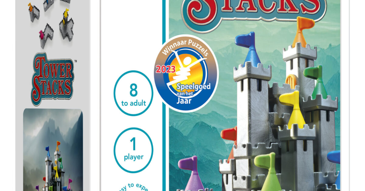 Smart Games tower stacks | Coppens Warenhuis