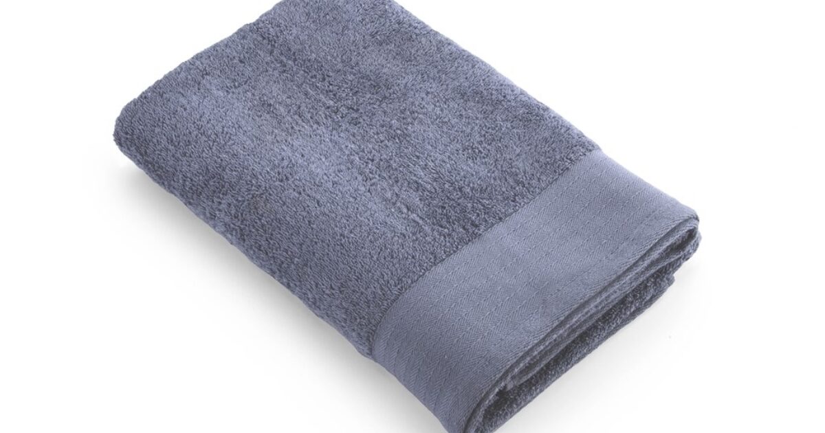 Walra baddoek soft cotton indigo 50x100 cm | Coppens Warenhuis