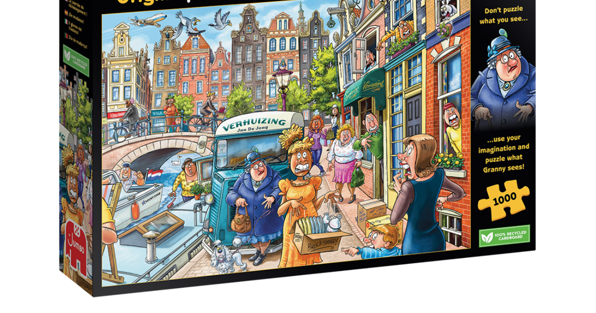 Jumbo Wasgij original 45 moving house 1000 stukjes | Coppens Warenhuis