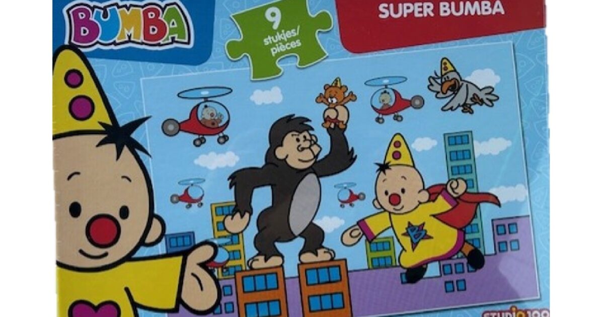 Bumba puzzel super bumba 9 stukjes | Coppens Warenhuis