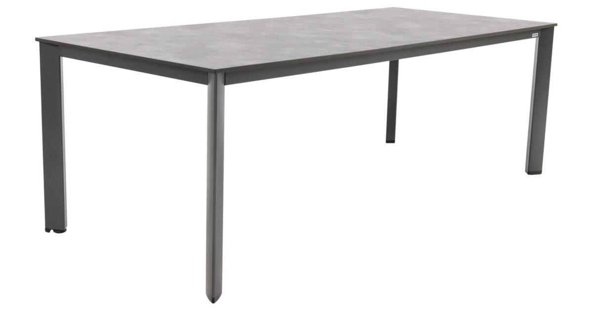 Edge XL HPL antraciet 220 tuintafel 78 cm hoog | Coppens Warenhuis
