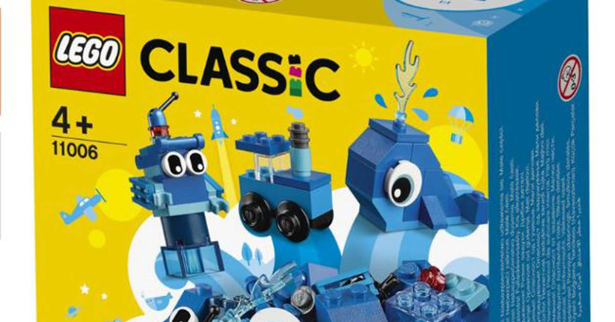 LEGO® Classic 11006 Creatieve blauwe stenen | Coppens Warenhuis